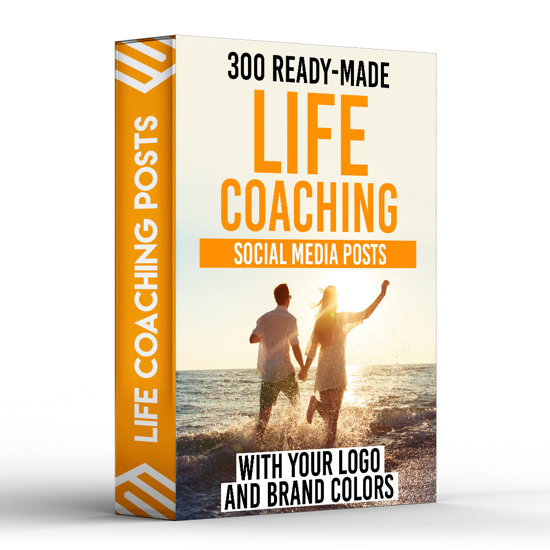 300 Life Coaching Posts for Social Media – Social Media Images